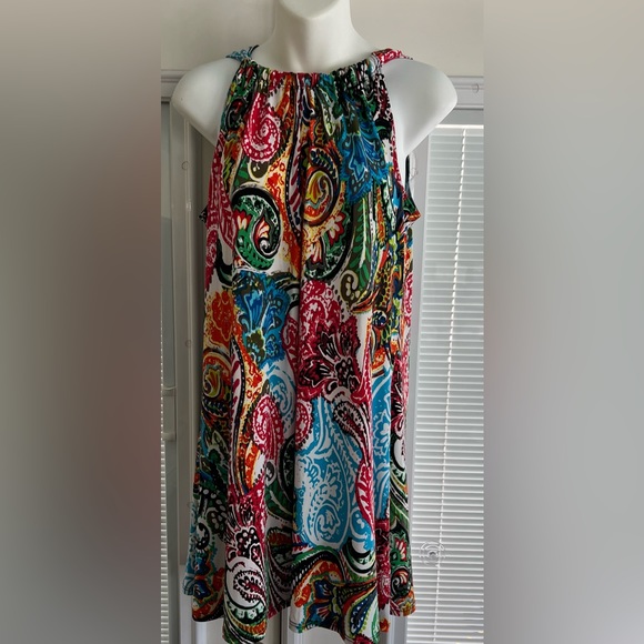 MSK | Dresses | Nwt Msk Size Lp Multi Dress | Poshmark